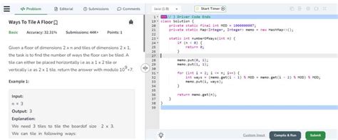 Resolved Ways To Tile A Floor Problem With Recursion Pratham Puri Posted On The Topic Linkedin