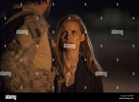 Zero Dark Thirty 2012 Jessica Chastain High Resolution Stock