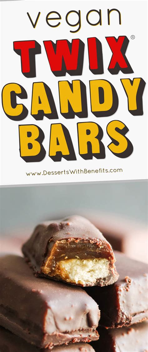 The Best Homemade Twix Candy Bars Recipe Vegan Low Sugar