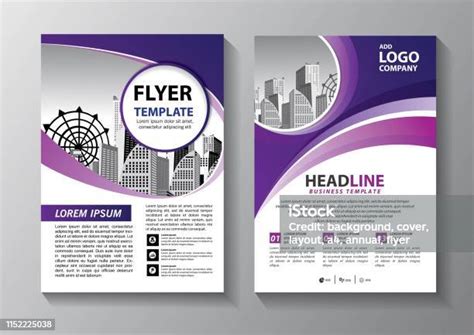 브로셔 디자인 현대적인 레이아웃 연례 보고서 포스터 다채로운 삼각형으로 A4의 전단지 기술 과학 밝은 배경으로 시장에 대 한 기하학적 모양 전단지에 대한 스톡 벡터 아트 및