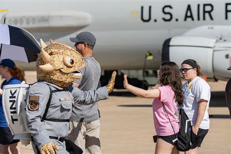 Official Tinker Air Force Base Mascot ‘tink Aims To Educate And Inspire Tinker Air Force Base
