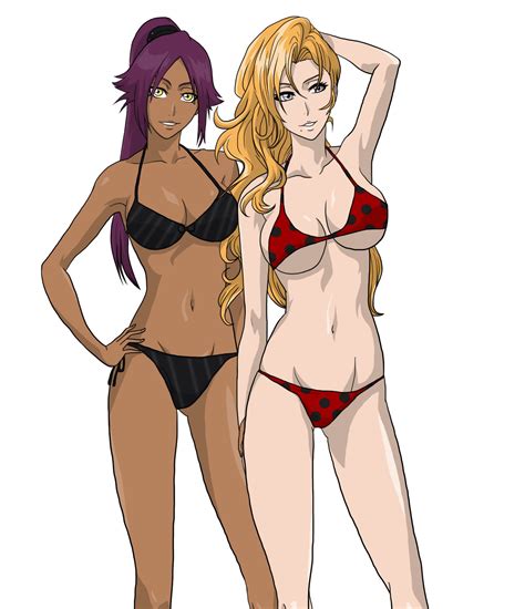 Yoruichi X Rangiku Summer Time Summer Rangiku Matsumoto