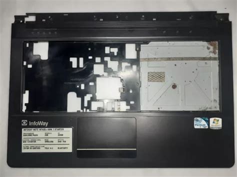 Carcaça Base Superior Touch Notebook Itautec Infoway W7425 Parcelamento Sem Juros