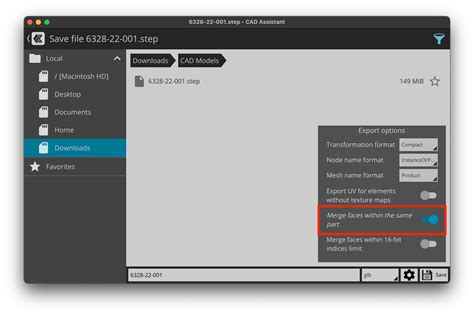 Converting Onshape And Step Files To Gltf Advantagescope