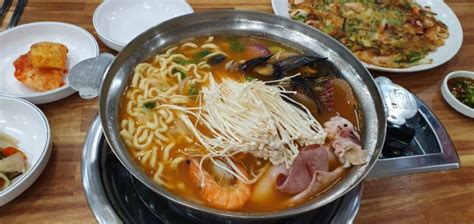 서산 칼국수 항아리 얼큰이 칼국수 해물 야채전 네이버 블로그