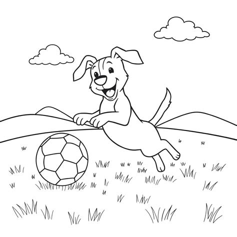 무료 강아지 색칠하기 그림 귀여운 강아지 색칠 도안 모음