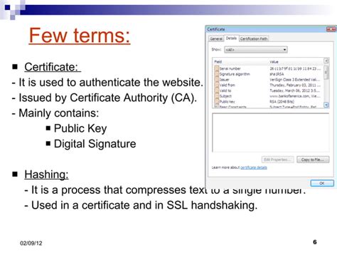 Secure Socket Layer Ssl Ppt Information And Network Security Computing