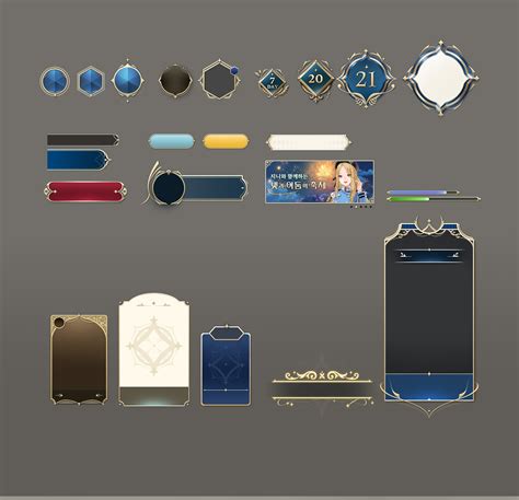 Mobile Casual Rpg Game Ui Design Portfolio On Behance Game Ui Design Game Ui Ui Design