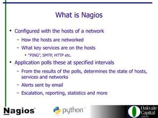 Writing Nagios Plugins In Python PPT