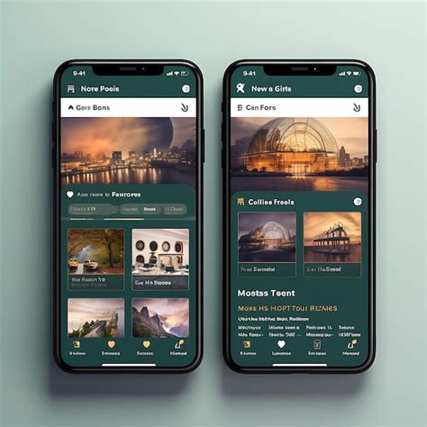 Premium AI Image Mobile App Layout Design Of Investment News Aggregator Clean And Organized