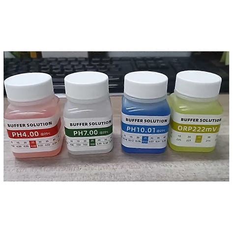 Ph Meter Calibration Solution Orp Tester Calibration Solution Buffer Solutions Ph And Orp