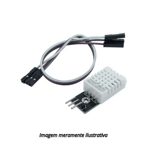 Módulo Sensor De Temperatura E Umidade Dht22 Smartprojects Brasil Componentes Eletrônicos