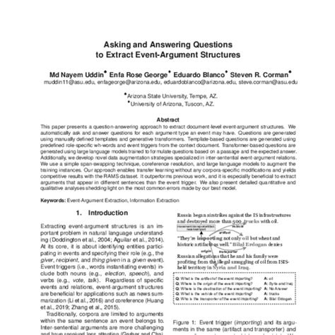 Asking And Answering Questions To Extract Event Argument Structures