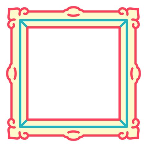 Simple Line Borders Png