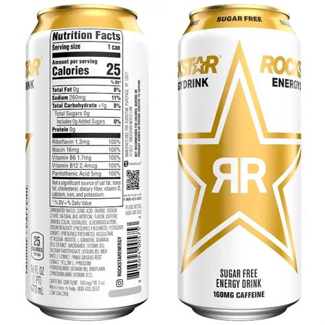 Rockstar Sugar Free Energy Drink Reviews Ratings And Information Bev Rank