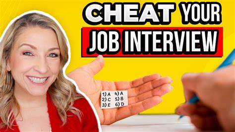 How To Cheat In A Job Interview Onsite Interview Tips Youtube