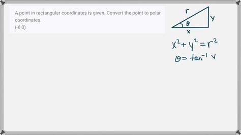 Solveda Point In Rectangular Coordinates Is Given Convert The Point