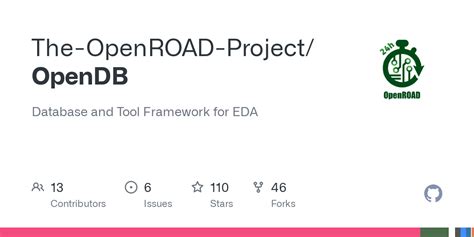 Github The Openroad Projectopendb Database And Tool Framework For Eda