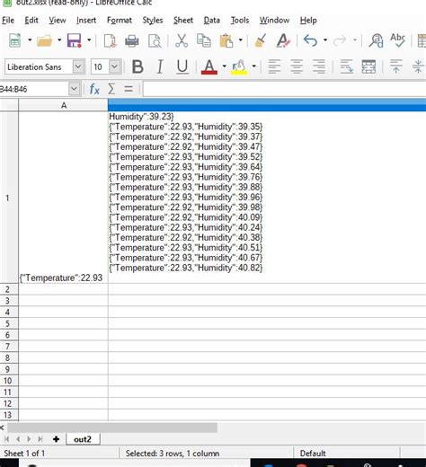 How To Send Data To Excel General Node RED Forum