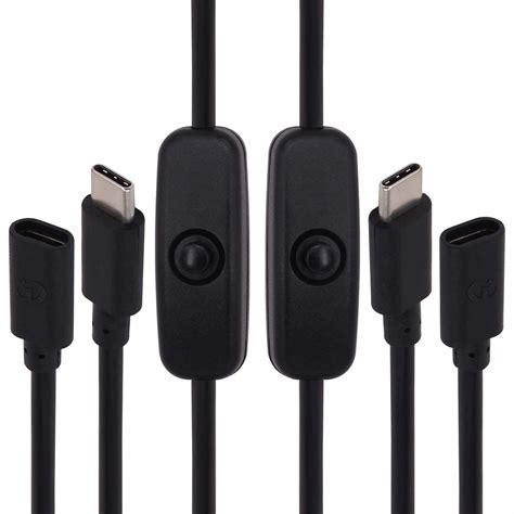 Getuscart Yeebline Raspberry Pi Power Switch 2 Pack Usb Type C Male