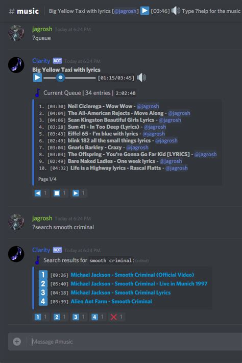 Rhythm Discord Bot Commands