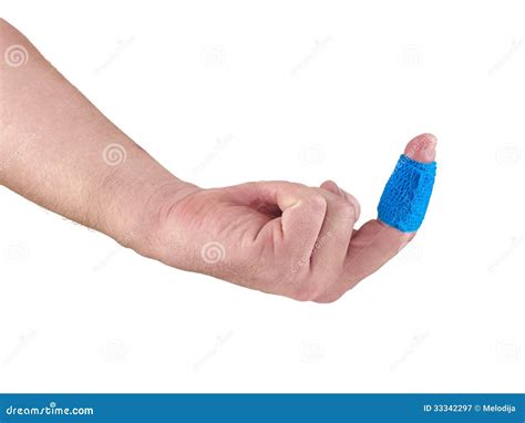 Blue Medical Wrap Stock Image Image Of Health Coban 33342297