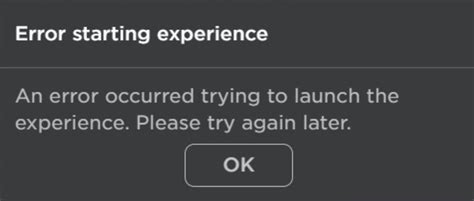 Error Starting Experience Roblox [simple Fixes]