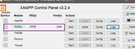 Xammp配置之attempting To Start Mysql Service问题attempting To Start