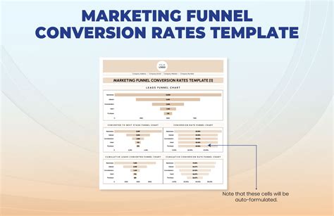 Marketing Funnel Conversion Rates Template In Excel Google Sheets Download Template Net
