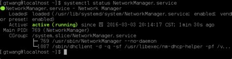 Nmtui：centosrhel 文字介面網路設定工具，管理 Networkmanager G T Wang