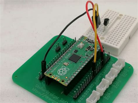 Raspberry Pi Pico 8 Temperatursensor Lm35dz Artofit