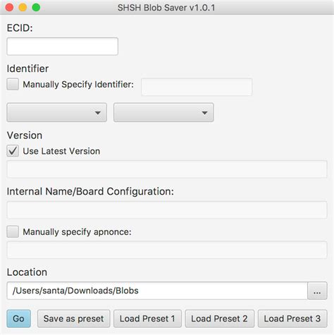 簡単にshshを取得・保存出来るツールが登場！「blobsaver」の使い方 Tools 4 Hack