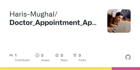 GitHub Haris Mughal Doctor Appointment Application