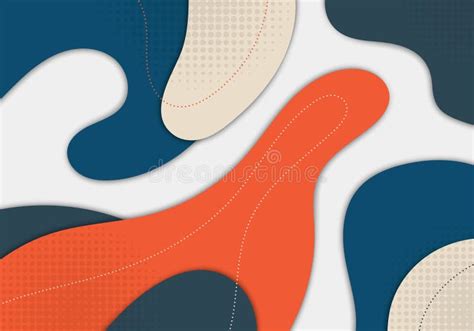 Abstract Doodle Colorful Design Decorative Artwork Design Overlapping