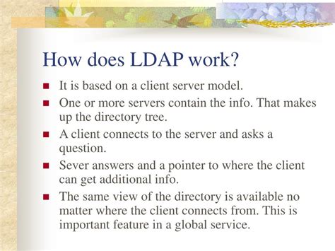 ppt introduction to openldap directory services powerpoint