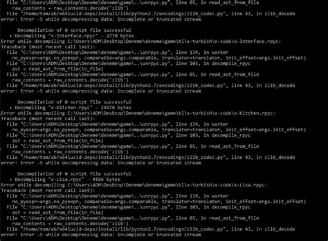 Decompile Error RPYC Files F Zone Adult Games Comics Mods Cheats