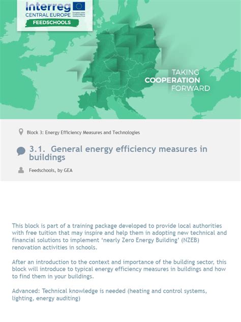 31 General Energy Efficiency Measures In Buildings Rev Pdf Efficient Energy Use Building