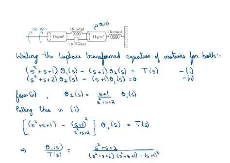 Solved 2 Find The Transfer Function Gs 0sts For The System Shown Tutorbin