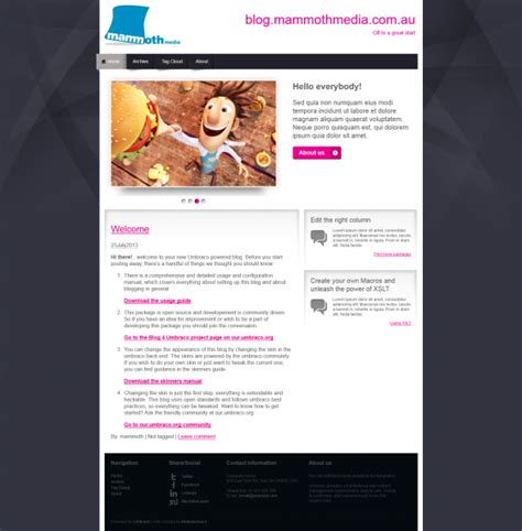 HOWTO Using Umbraco CMS For Multi Site Solutions Justin Shield
