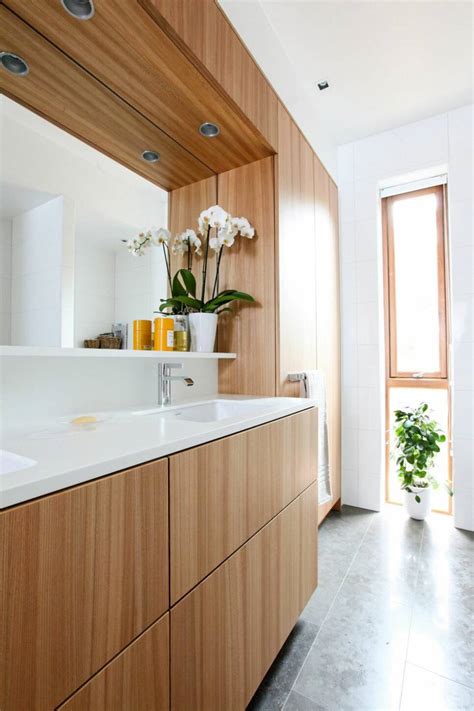 Fina Exempel P Badrum Med Inredning I Tr Hus Hem