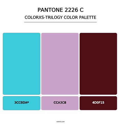 Pantone C Color Palettes Colorxs Com