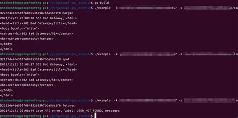 接口返回异常 · issue 23 · gateio gateapi go · github