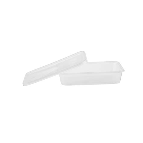 Buy 500 Pieces Microwavable Container With Lid In Qatar Online Hotpack Qa