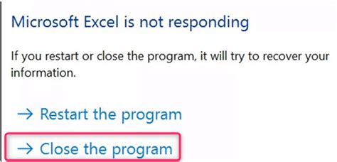 How To Shut Down Excel When Not Responding Basic Excel Tutorial