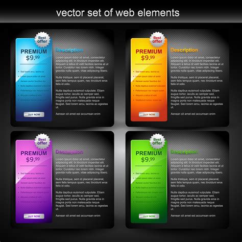 Web Element 219786 Vector Art At Vecteezy