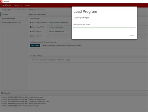 Awr1243boost Uniflash Doesnt Work When Awr1243boost Is Connected To Devpack Sensors Forum