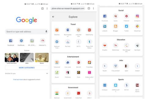 Enjoy New Explorer UI In Chrome For Android Android Flagship