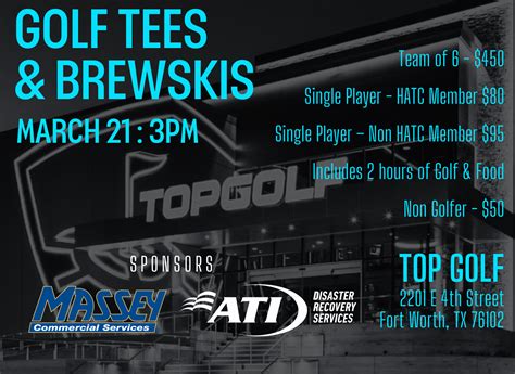 Hatc March Topgolf Networking Event Hotel Association Of Tarrant County