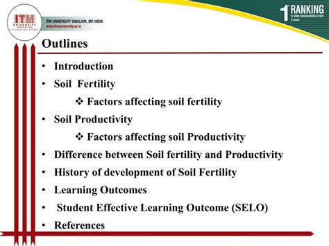 Unit 1 Lecture 1 Soil Fertility And Soil Productivity PDF