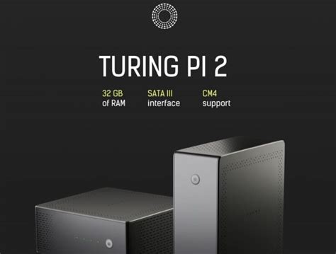 turing pi 2 mini itx cluster board is powered by up to 4 raspberry pi or nvidia jetson compute